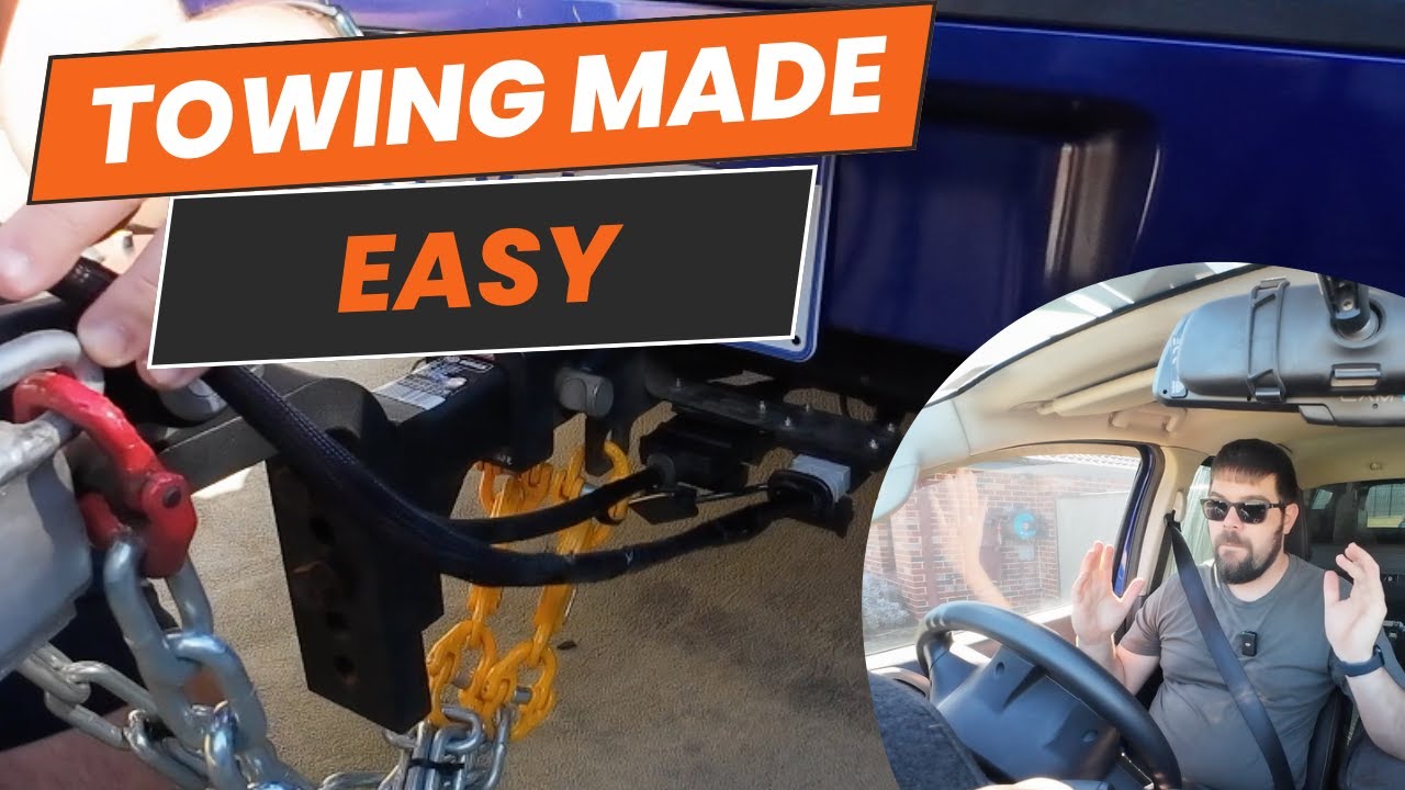 How to Tow a Trailer (Stress-Free) - YouTube