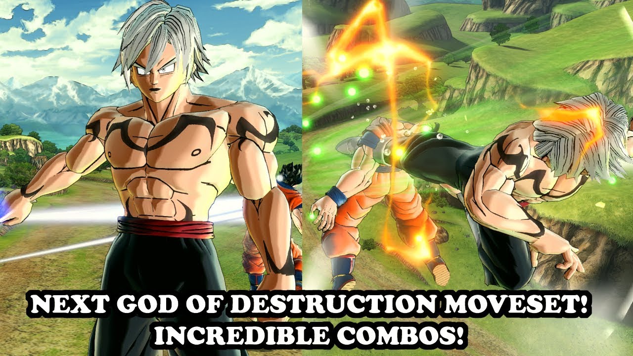 NEXT GOD OF DESTRUCTION EPIC MOVESET FOR CaC! FEARSOME COMBOS! Dragon ...