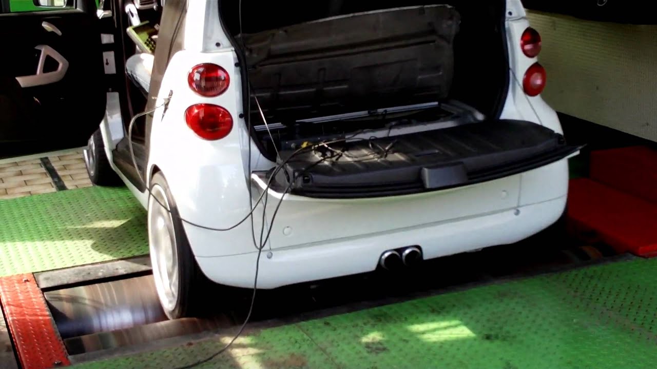 smart 451 pulse coupé smartJW Chiptuning mit 104 PS - YouTube