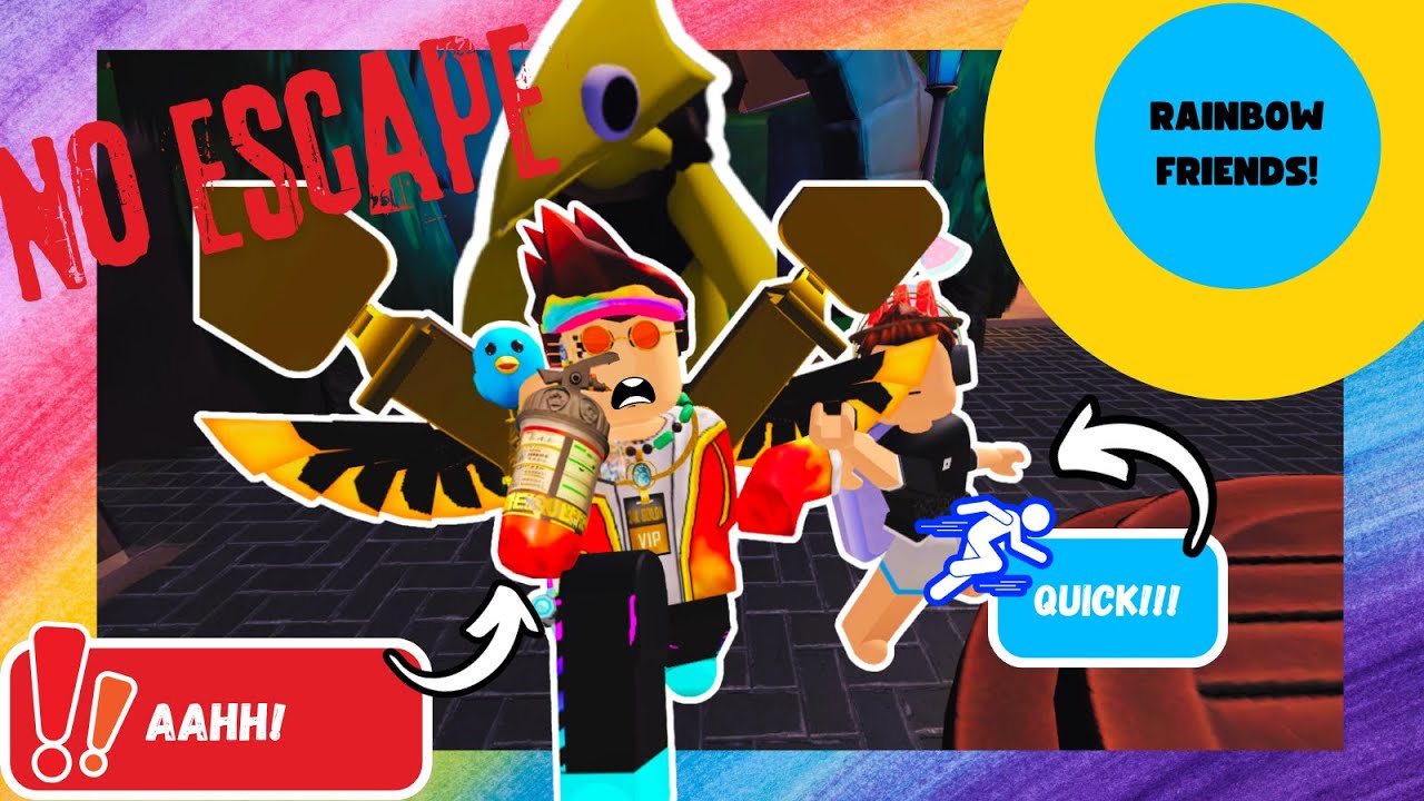 Escape from Odd World: The Rainbow Friends Adventure. - YouTube