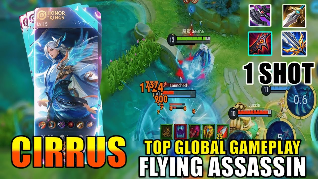 CIRRUS TOTAL DOMINATION GAMEPLAY HONOR OF KINGS 2024 HOK - YouTube