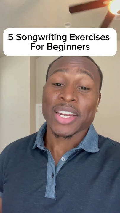 5 Songwriting Exercises For Beginners! #songwritingtips - YouTube