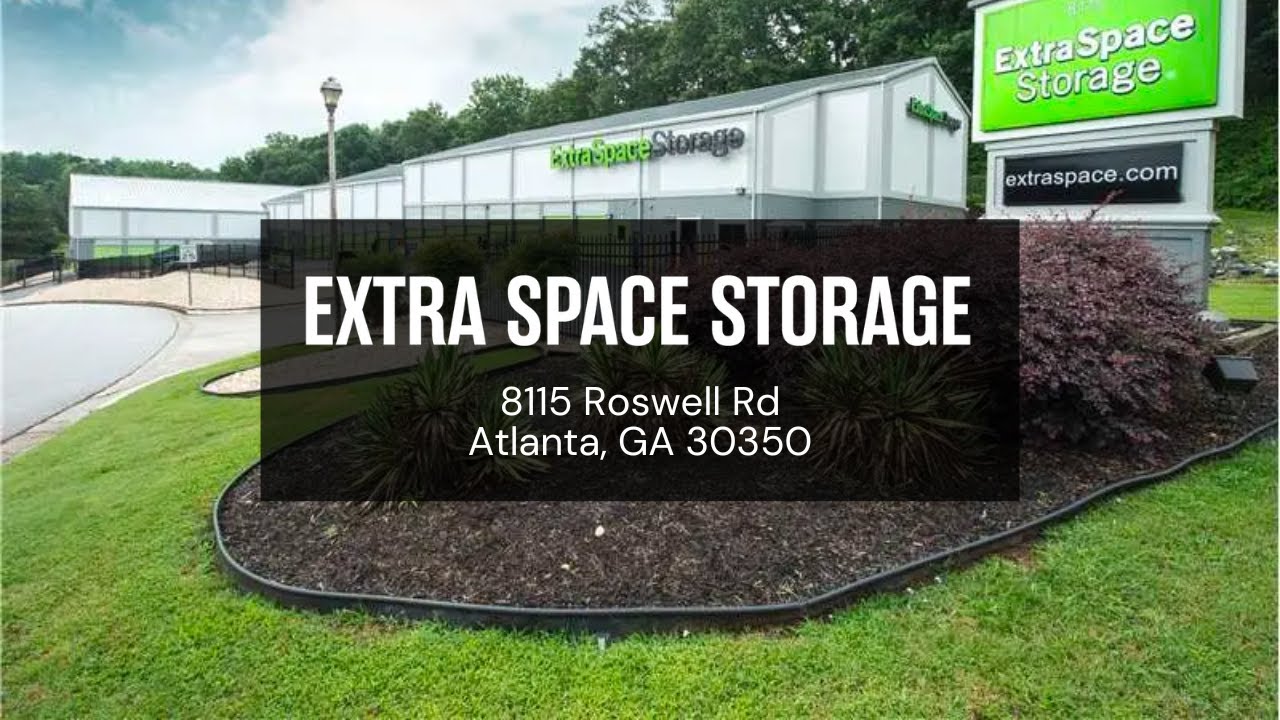 Storage Units in Atlanta, GA on Roswell Rd | Extra Space Storage - YouTube