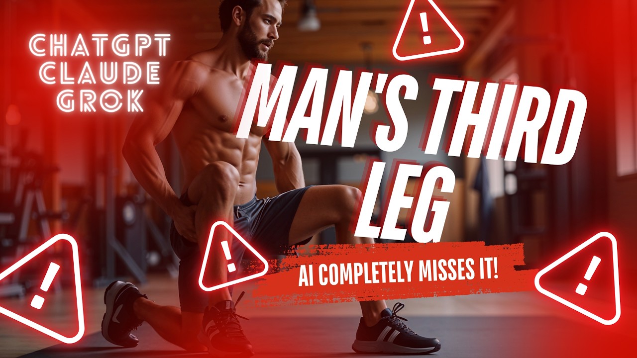The Man's Third Leg: AI Completely Misses It! - YouTube