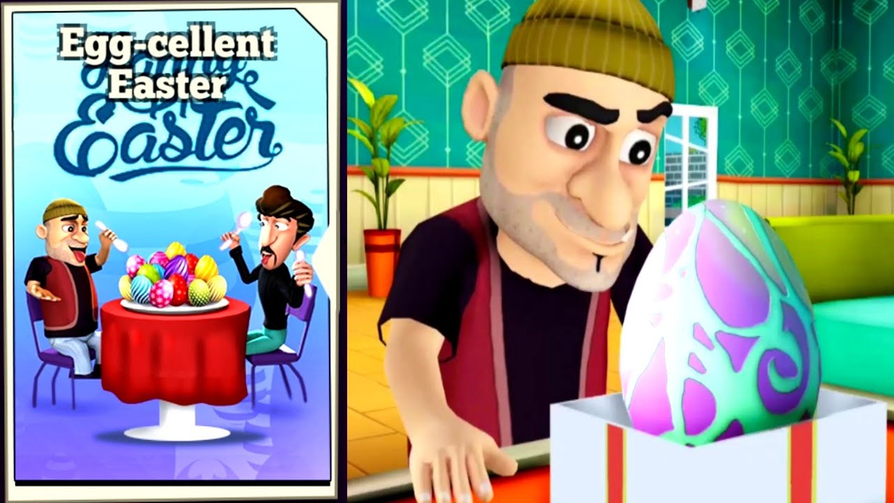 Scary Robber Home Clash - Eggcellent Easter - YouTube