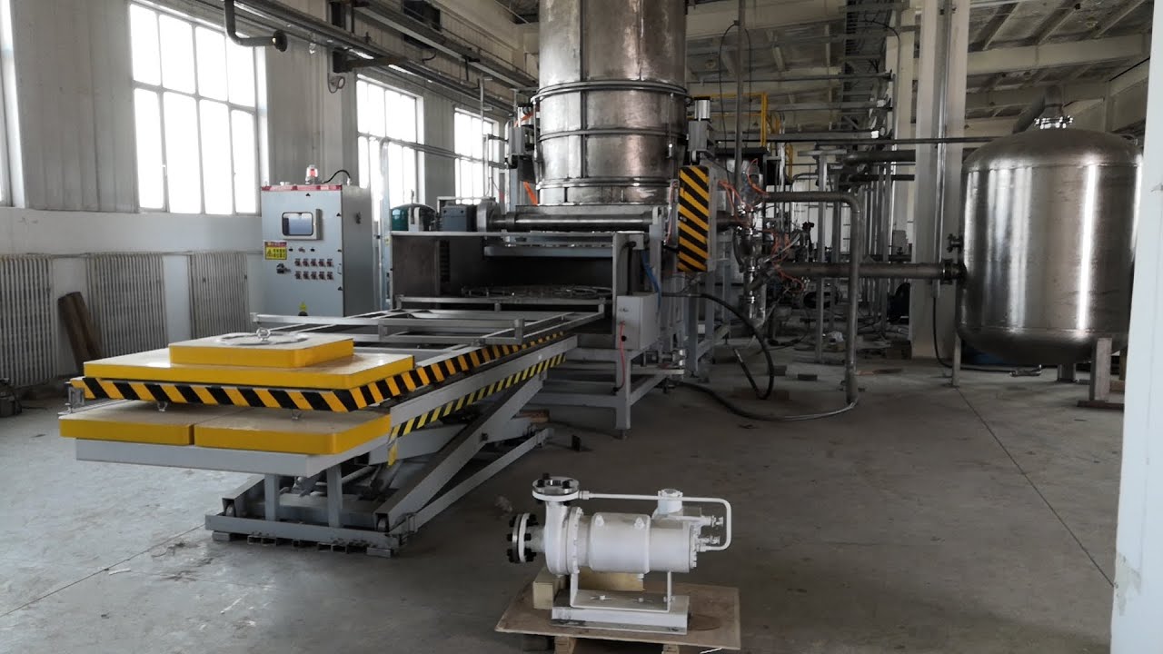 Carbon Rigid Felt Forming Machine - YouTube