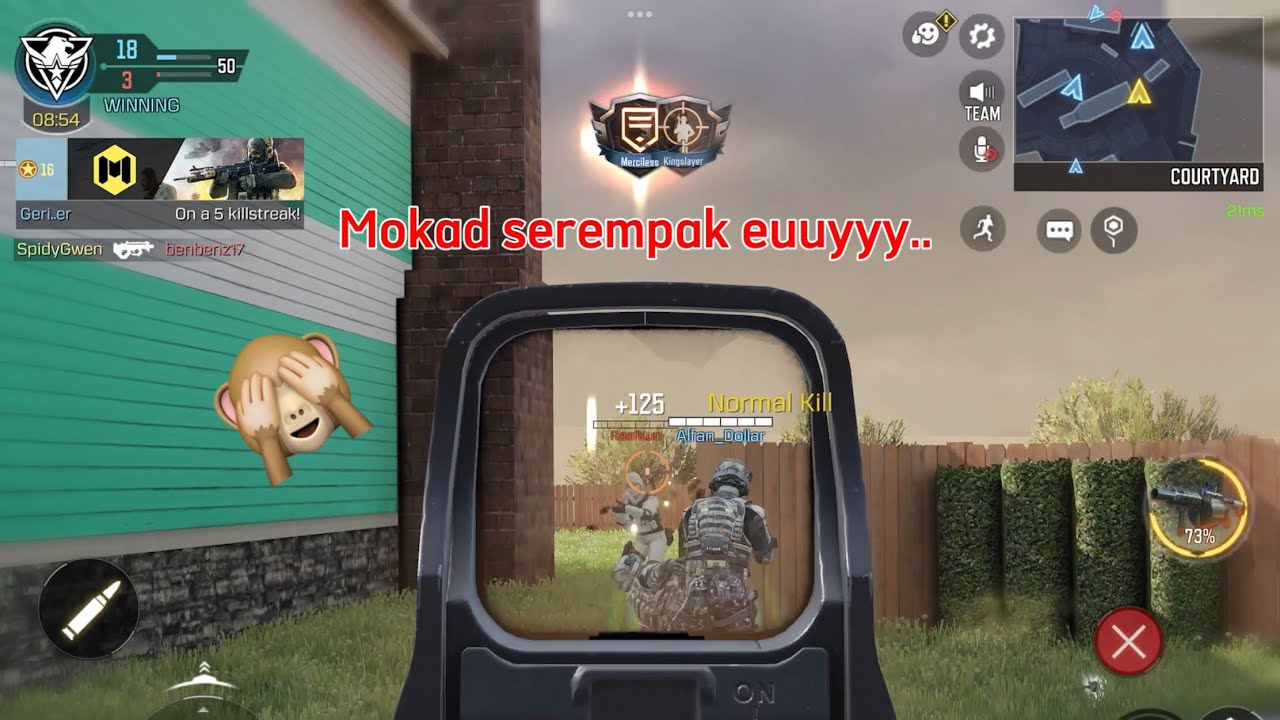 Nubitol lagi belajar triple kill! I Call of Duty Mobile Garena ...