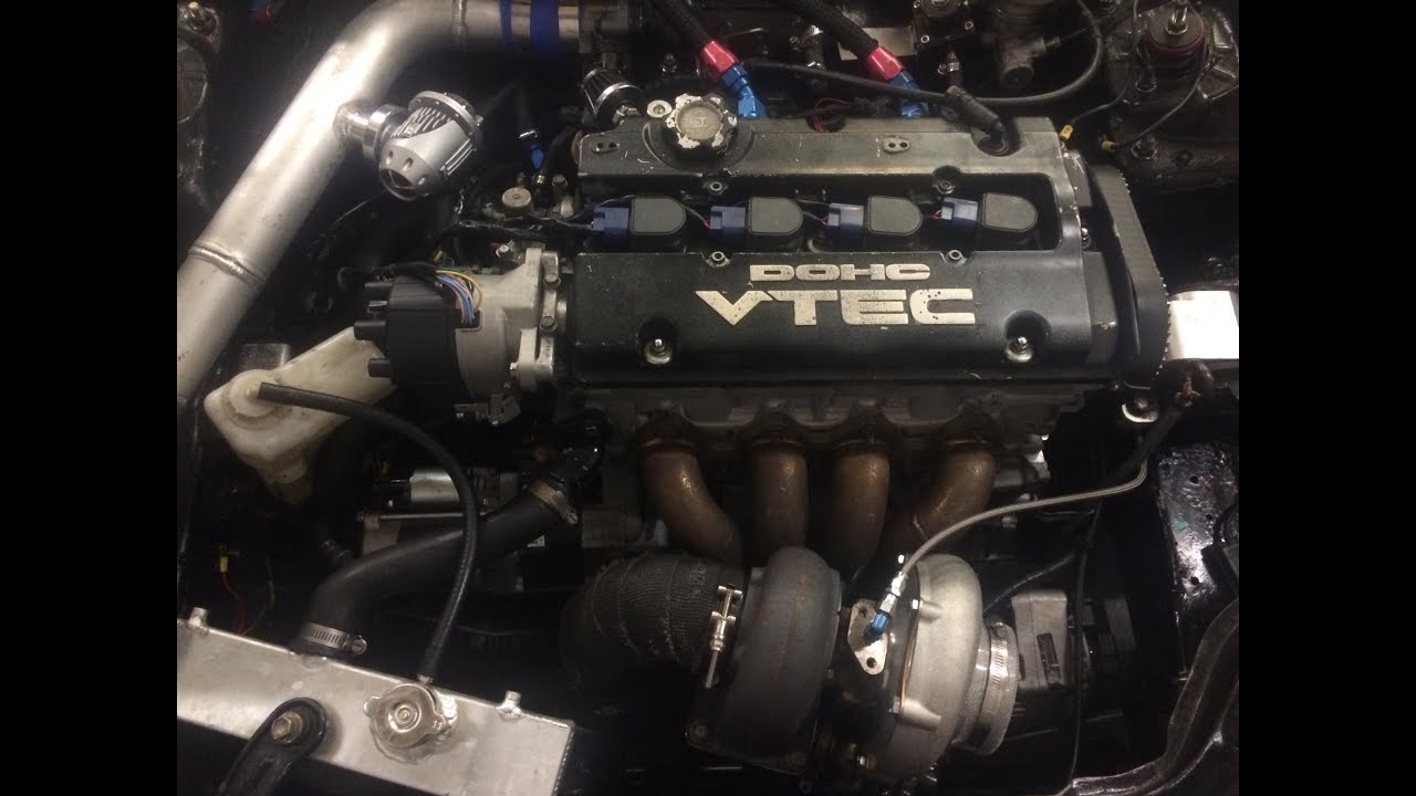 Turbo H22 Build #MurderCivic - YouTube