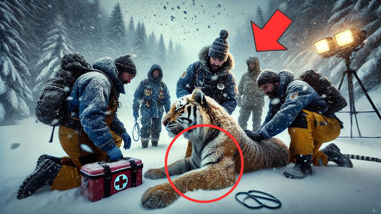 This Tiger Was Dying and Cried for Help, But What Happens Next is ...