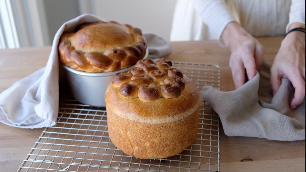 Watch Me Make Paska; The Best Recipe for Ukrainian Easter Bread - YouTube
