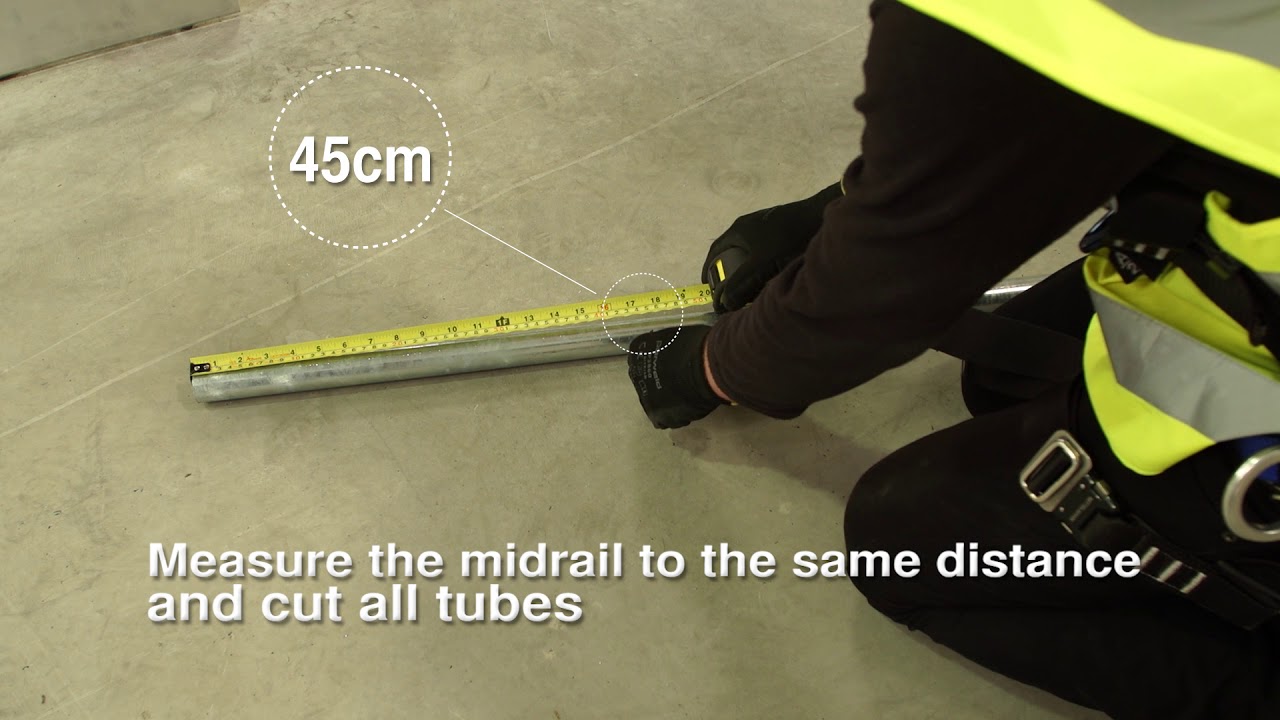 Spring Loaded Safety Gate Installation - YouTube