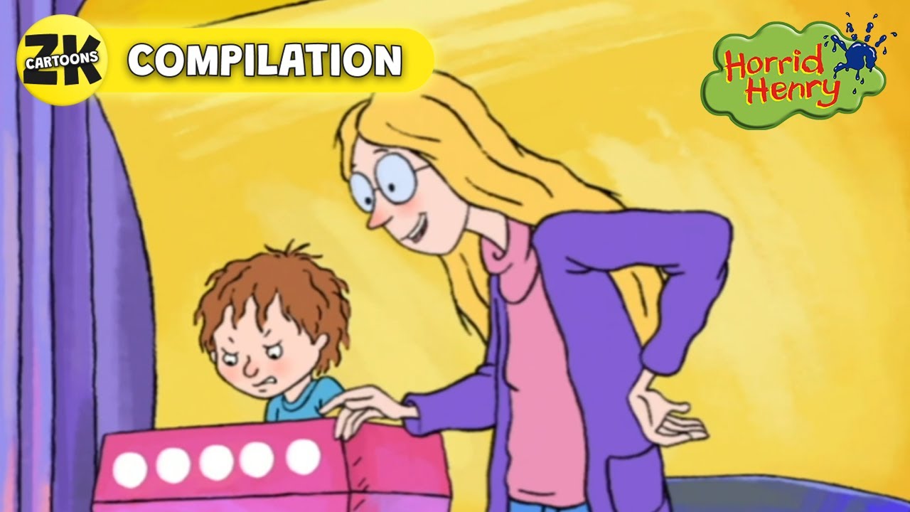 Horrid Henry Full Episode | Season 1 | Horrid Henry Tidies Up & Reads a ...