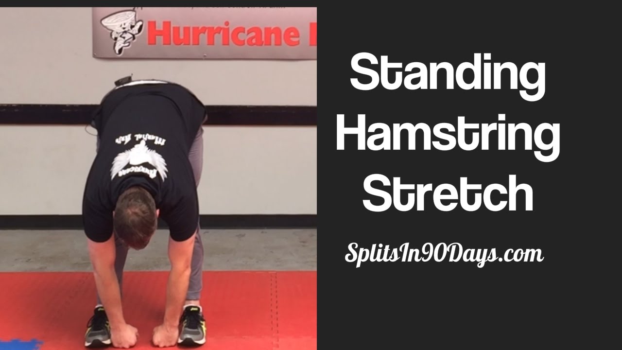 Standing hamstring Stretch - YouTube