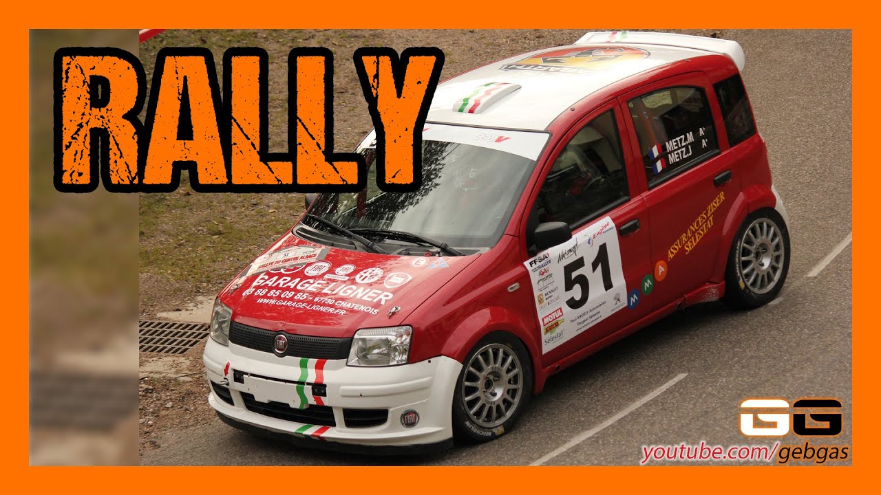 Fiat Panda - Michaël METZ - RALLY - 2014 - Ried Centre Alsace + Jérémy ...