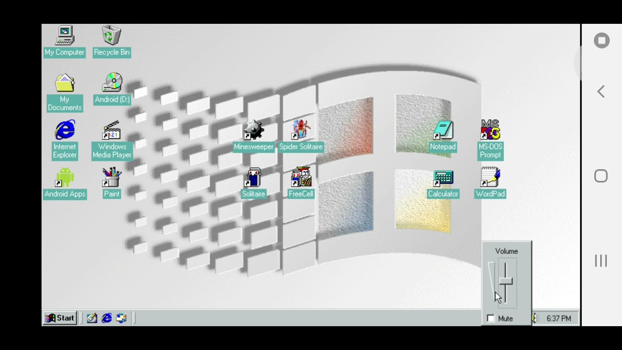 MICROSOFT paint on Windows 98 review and more. - YouTube