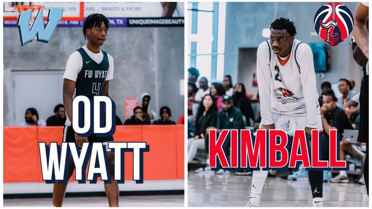 KIMBALL VS OD WYATT : 5A SHOWDOWN👀🔥!!! #viral #basketball #sports - YouTube