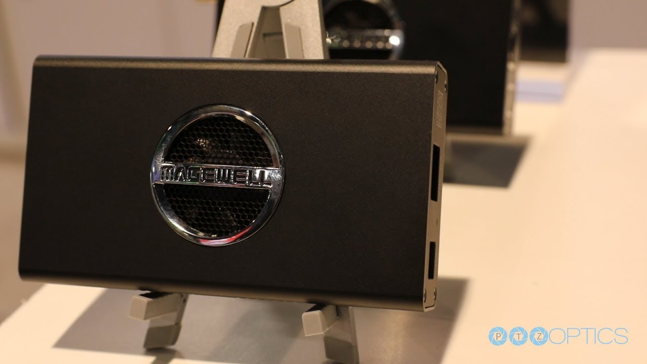 NAB 2019 - New NDI Capture Cards from Magewell - YouTube