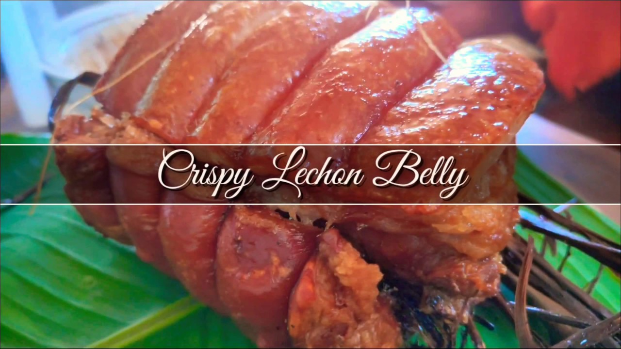 Homemade Crispy Lechon Belly | Pork Belly | lutong pinoy - YouTube