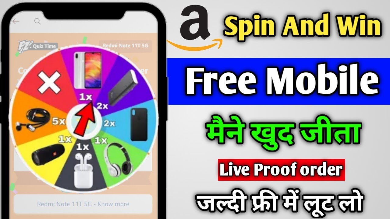 ₹0 Buy Mobile Phone | Spin And Win Free Smartphone | Online Free ...