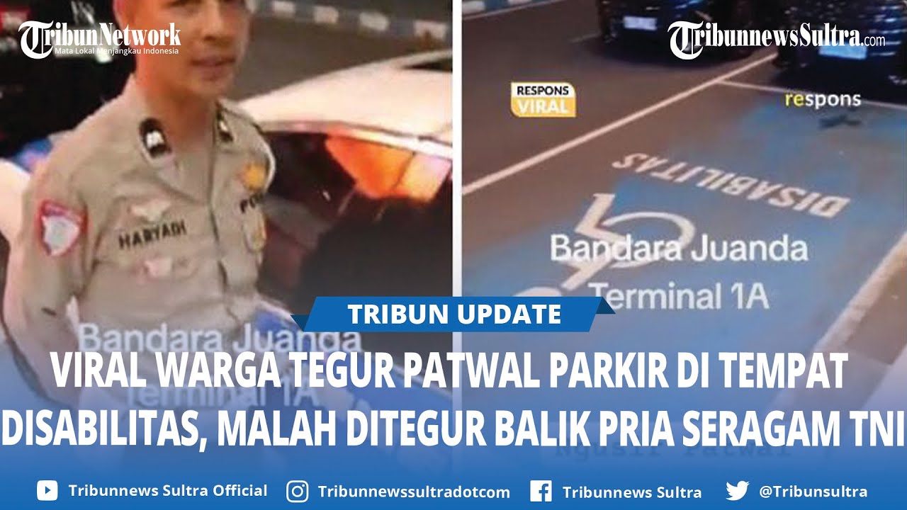 Warga Tegur Patwal yang Berhenti di Tempat Menurunkan Disabilitas ...