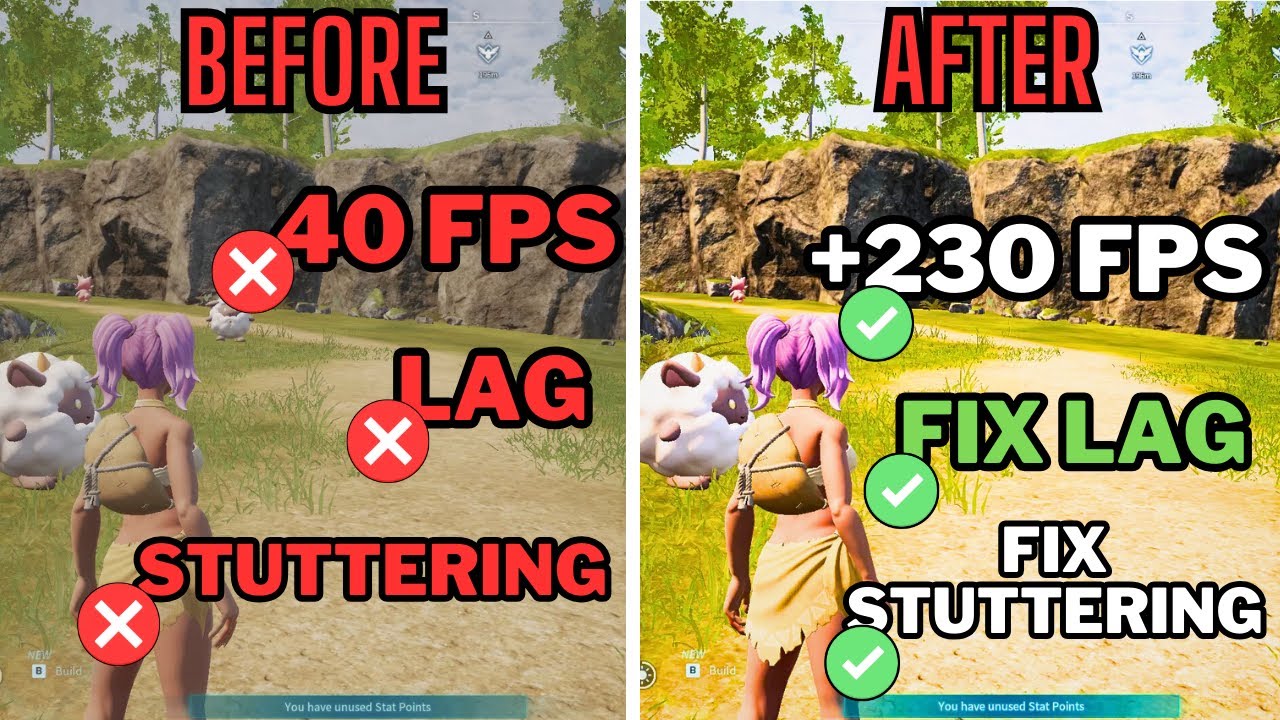 Improve Your Palworld Experience: FPS Boost and Stuttering Fix - YouTube