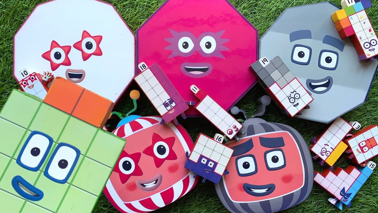 Looking for Numberblocks NEW 190 Puzzle Tetris Shape ASMR ...