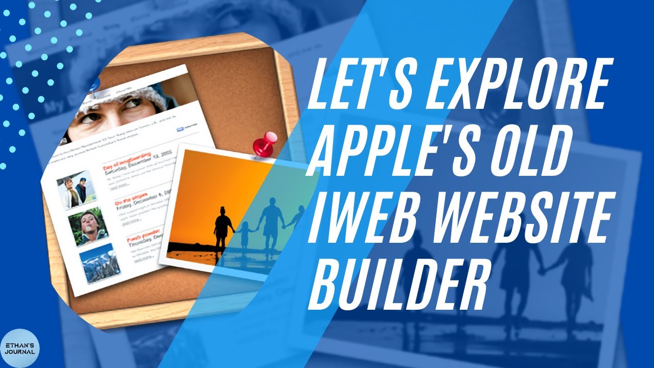 Exploring Apple's Old iWeb Website Builder - YouTube