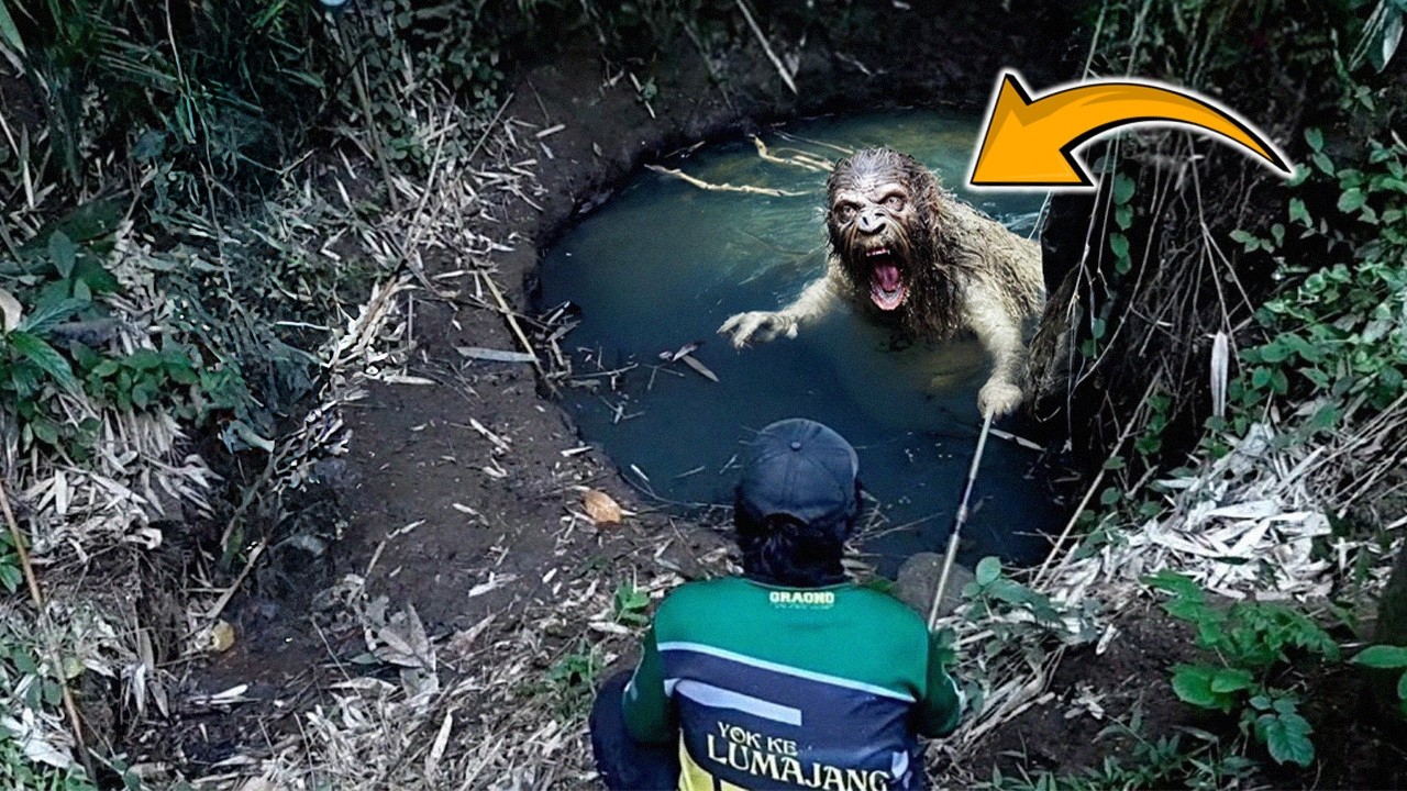 Man Accidentally Discovered A Strange Creature Crawling Out Of The ...