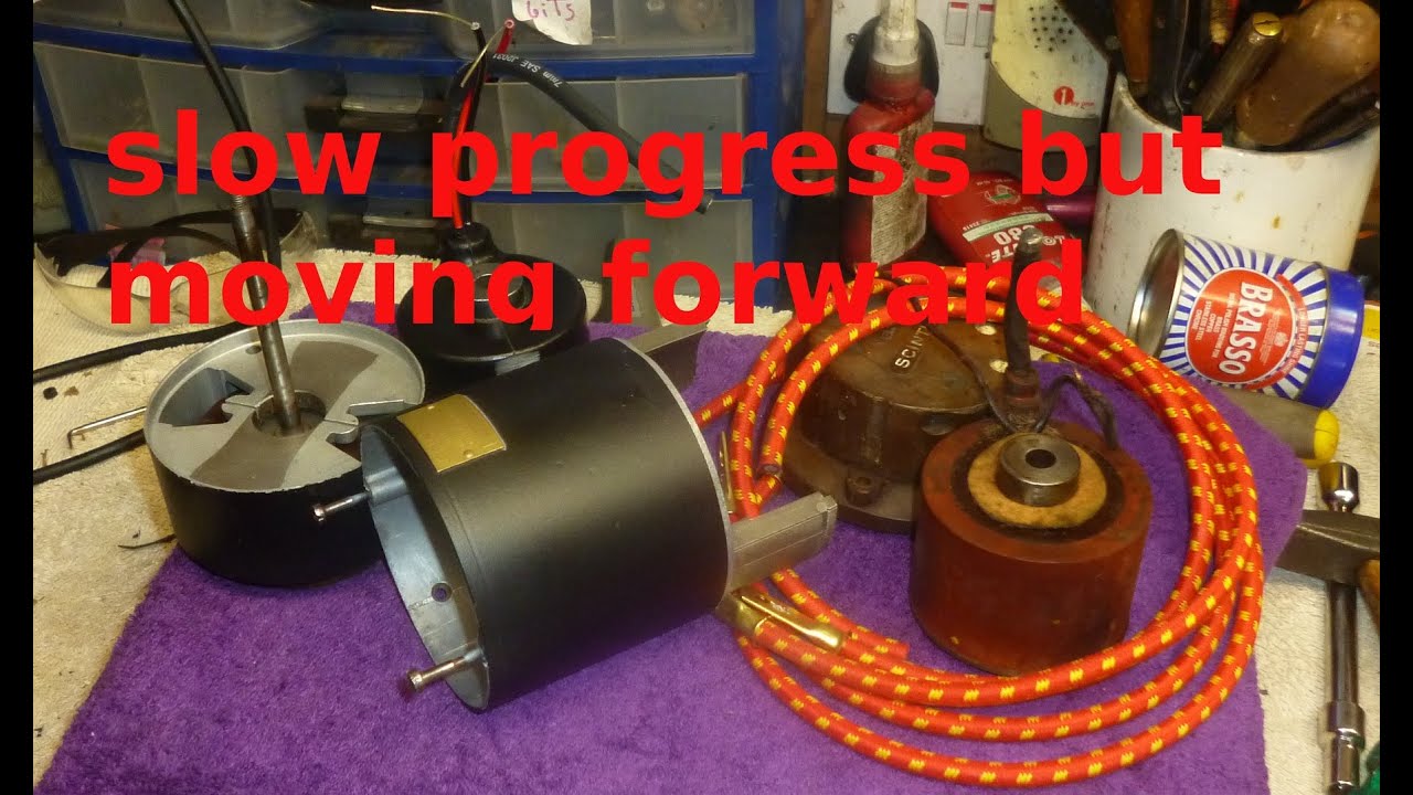 Scintilla Vertex magneto restoration progress update. Paint, new leads ...