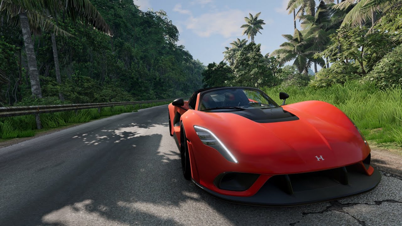 Immersive Realistic Graphics Relaxing Drive | Beamng Drive - YouTube