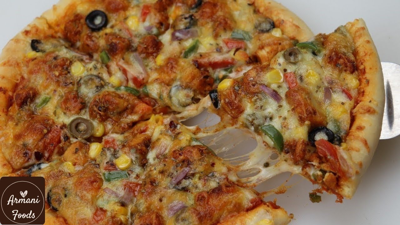 Chicken Tikka Pizza By Armani Foods - YouTube