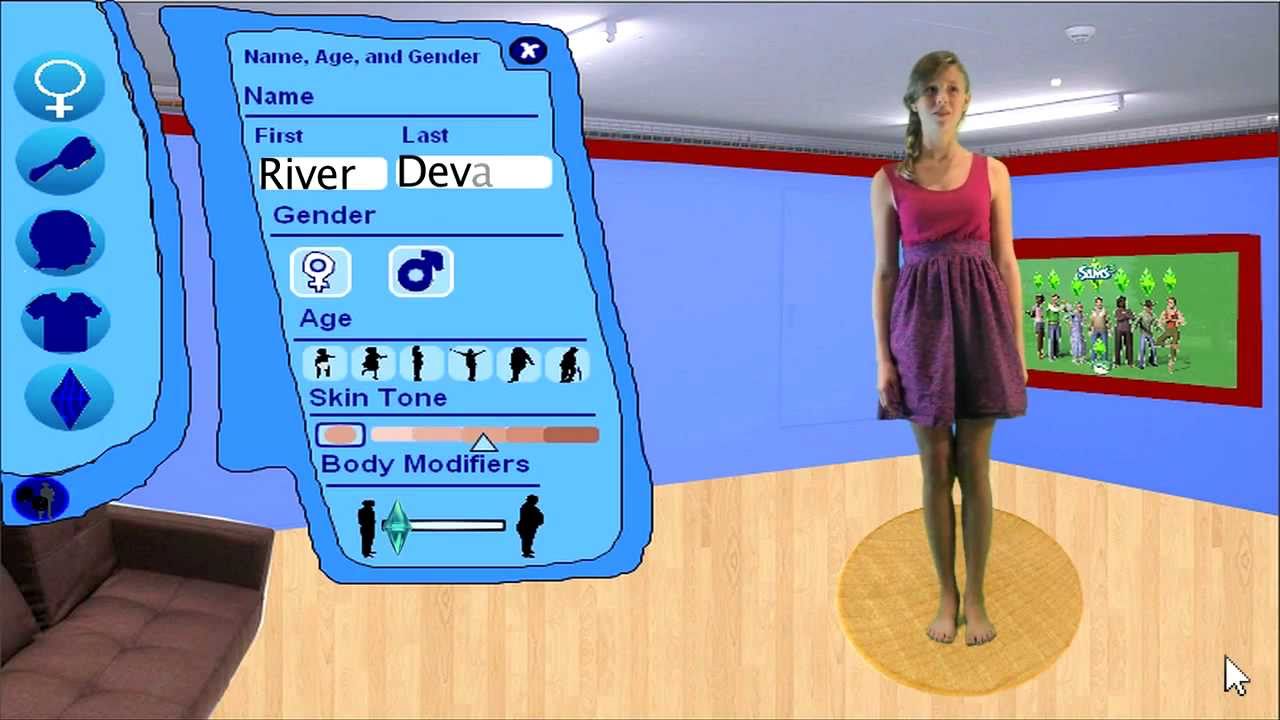 Sims 3-Create a human! - YouTube