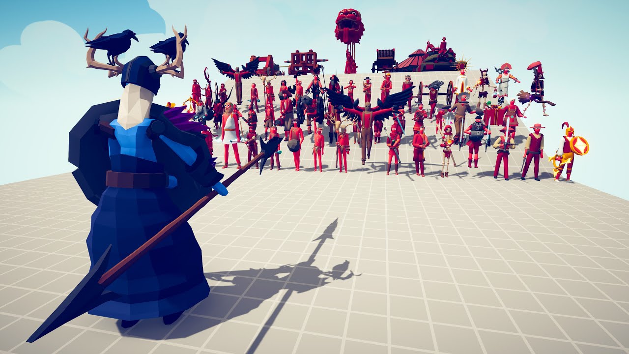 ODIN vs RANGED Team - Totally Accurate Battle Simulator TABS - YouTube