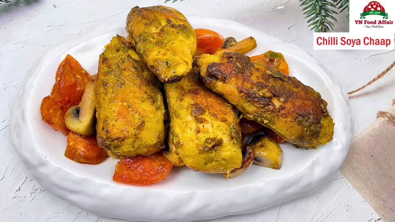 Chili Soya Chap Recipe l Spicy Chap Snacks Recipe l Snacks Recipe ...