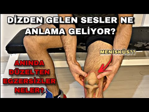Dizin Çıtırdaması Kireçlenme Belirtisi mi?  |  Klik Sesini Düzelt| Fzt. Ömer Güngür