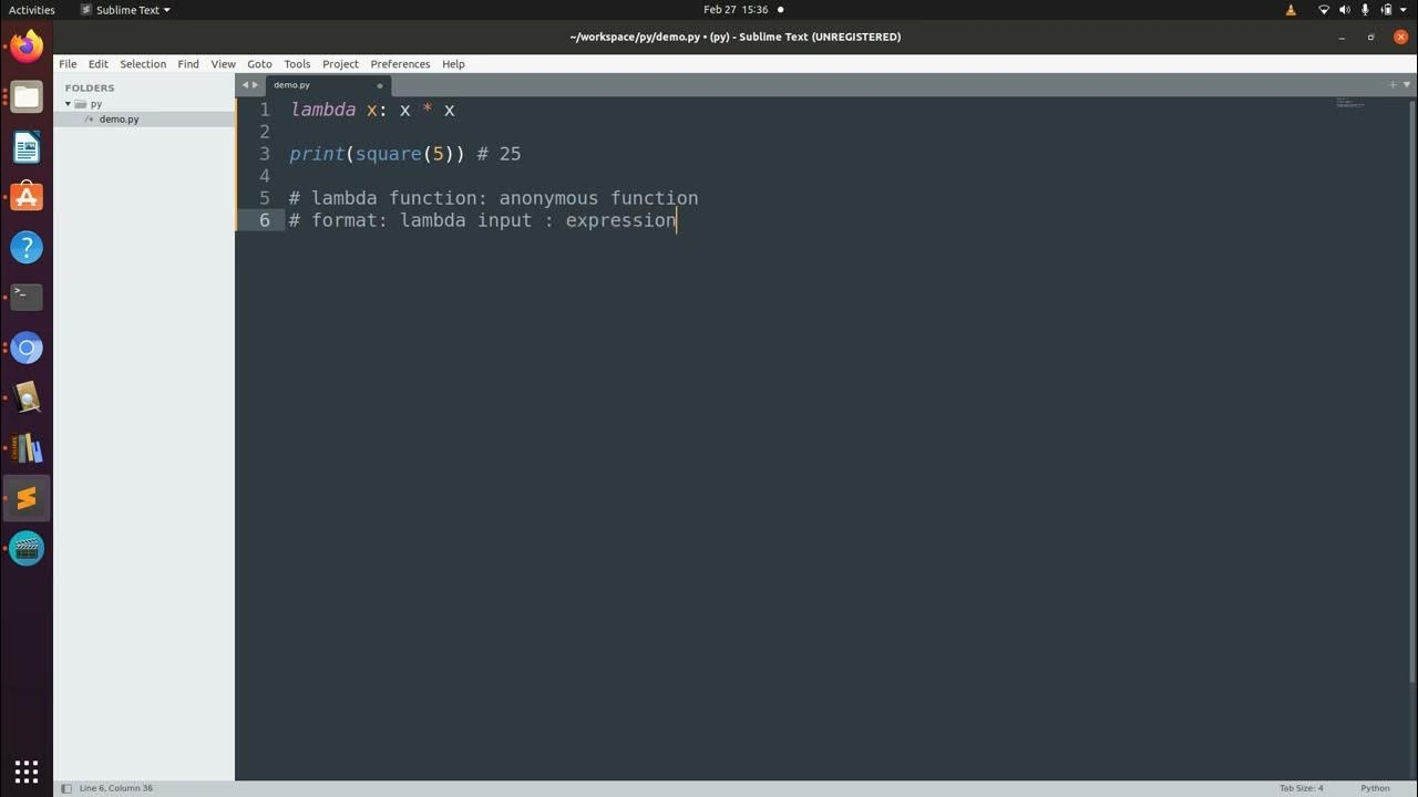 python lambda function in kannada - YouTube