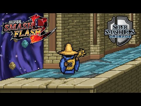 SSF2 vs SSBC | Black Mage - Comparison - YouTube