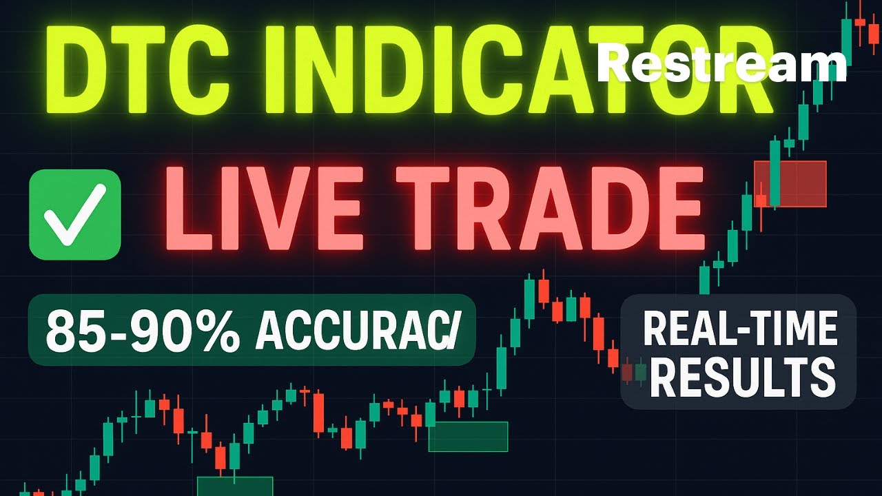 💥LIVE TRADES Using DTC Indicator | 90% Accuracy? Real-Time Results ...