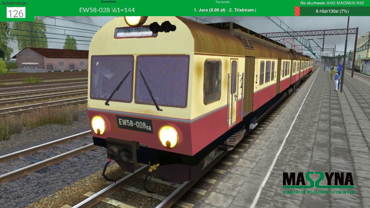 MaSZyna [] EW58-028 l61+144 - YouTube