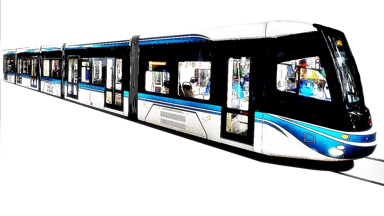 ELECTRIC TRAIN TRAMVAY MADE-IN TURKISH RAILWAY SYSTEM - YouTube