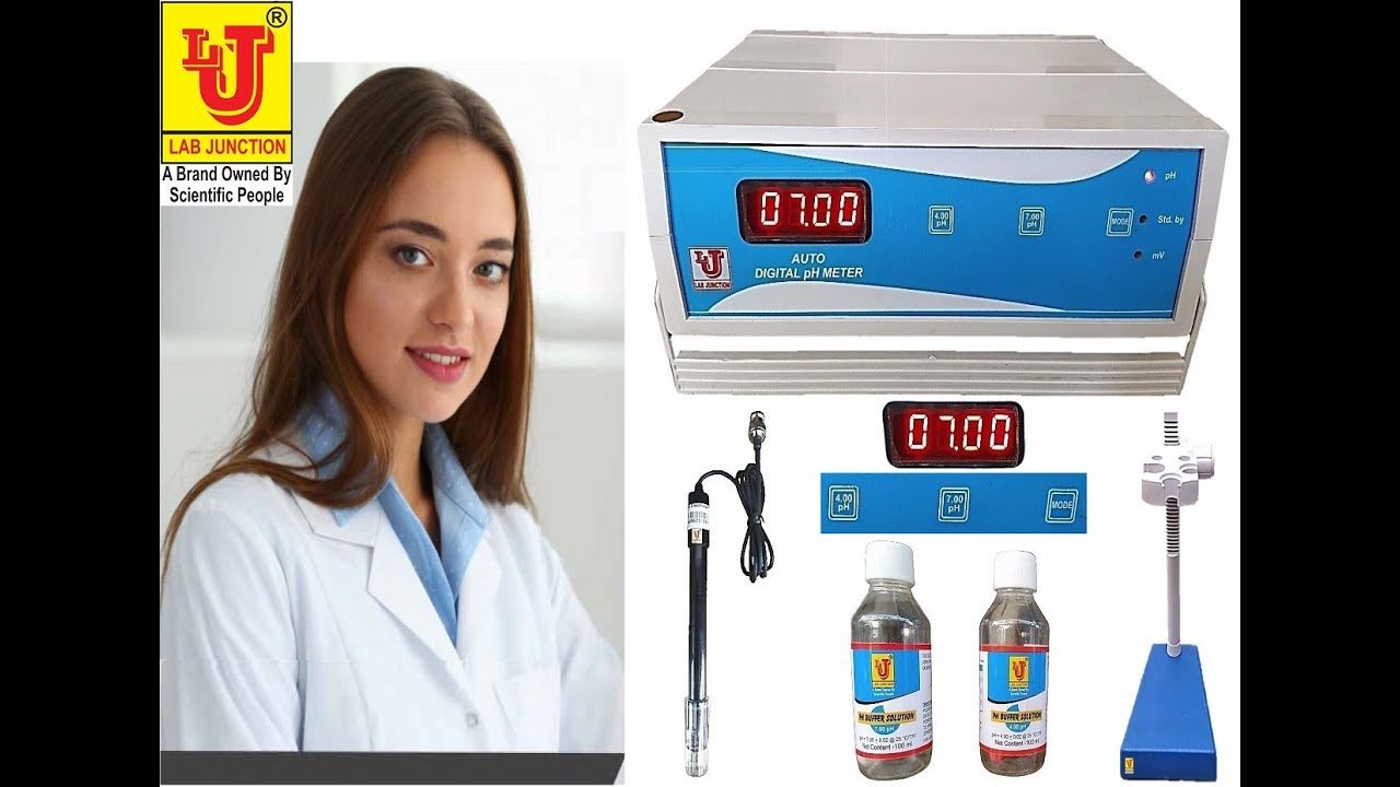 pH Meter pH Meter Digital Auto L J alpha 01 #phmeter # ...