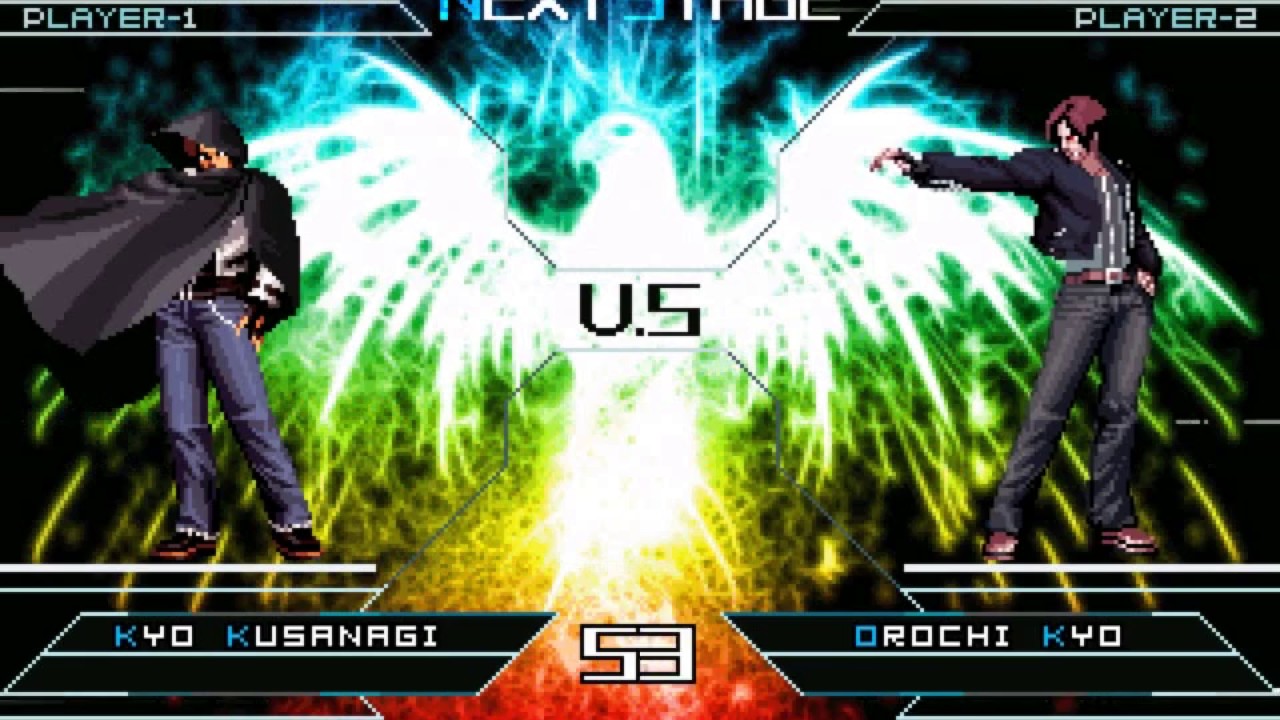 [KOF Mugen] Nests Kyo VS Orochi Kyo & Sachiel Kyo - YouTube