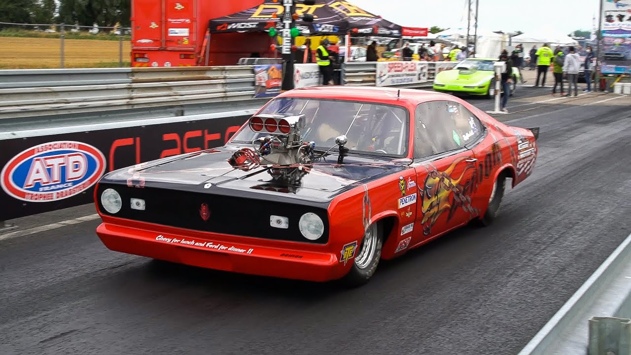 15e European dragsters Clastres 2021 - Super Pro ET qualification round ...