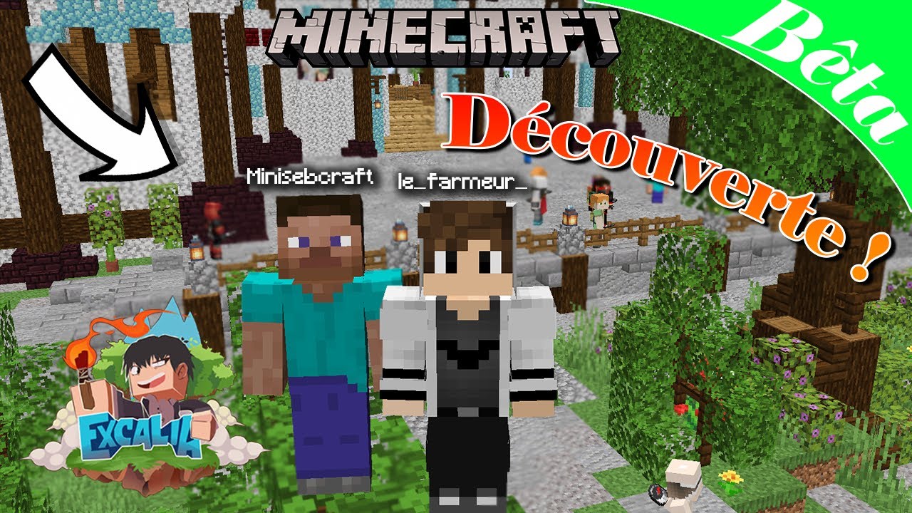 On DÉCOUVRE LA NOUVELLE VERSION !! | Excalia #Bêta [Minecraft] - YouTube
