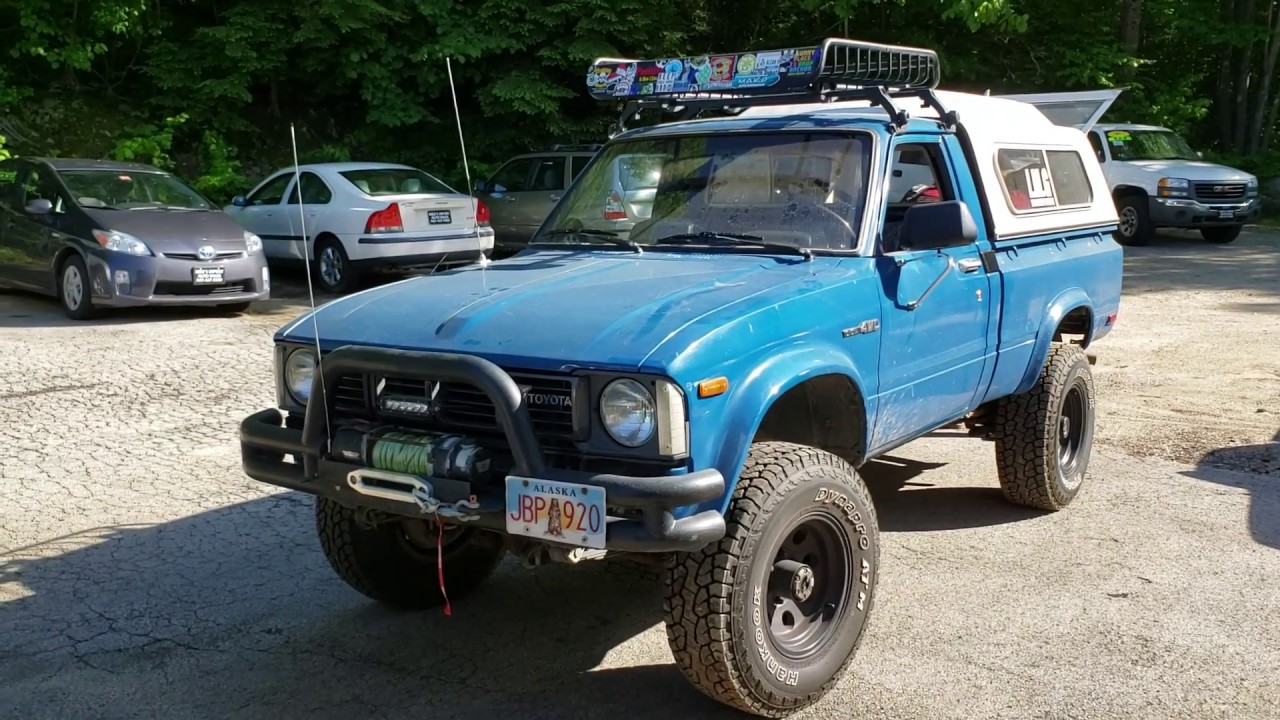 1979 Toyota Hilux Pickup Truck - YouTube