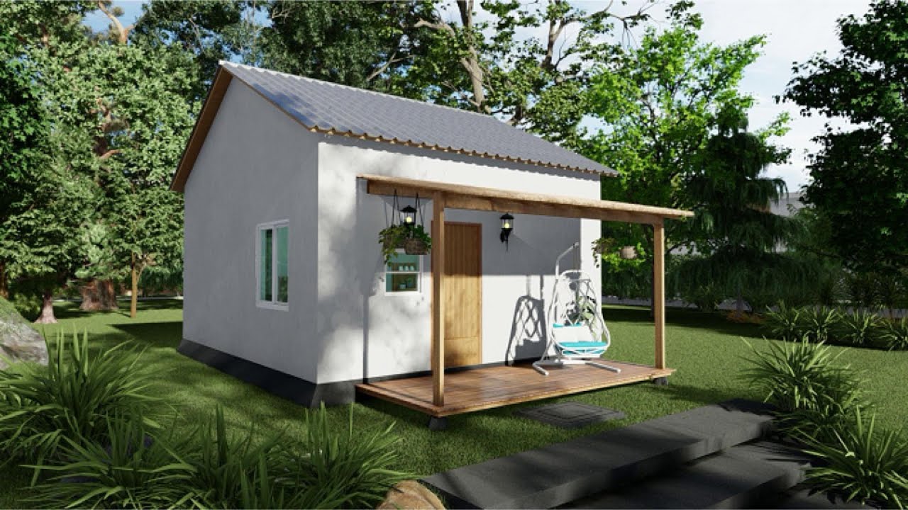 Small House Design 5x6 Meters ( 30 sqm ) - YouTube
