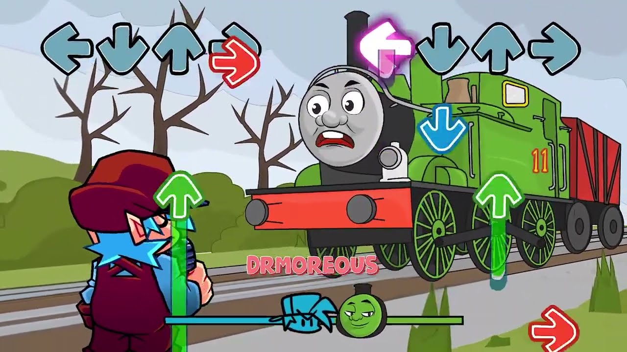 FNF NEW Oliver (Thomas & Friends) - Friday Night Funkin' - YouTube