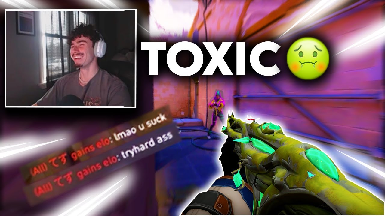 Destroying TOXIC Valorant Players... - YouTube