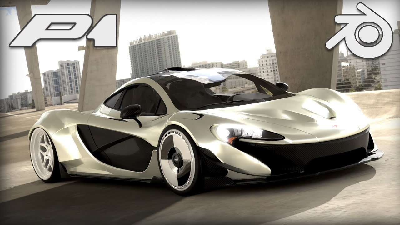 McLaren P1 Custom Widebody (Blender Render/Animation) - YouTube