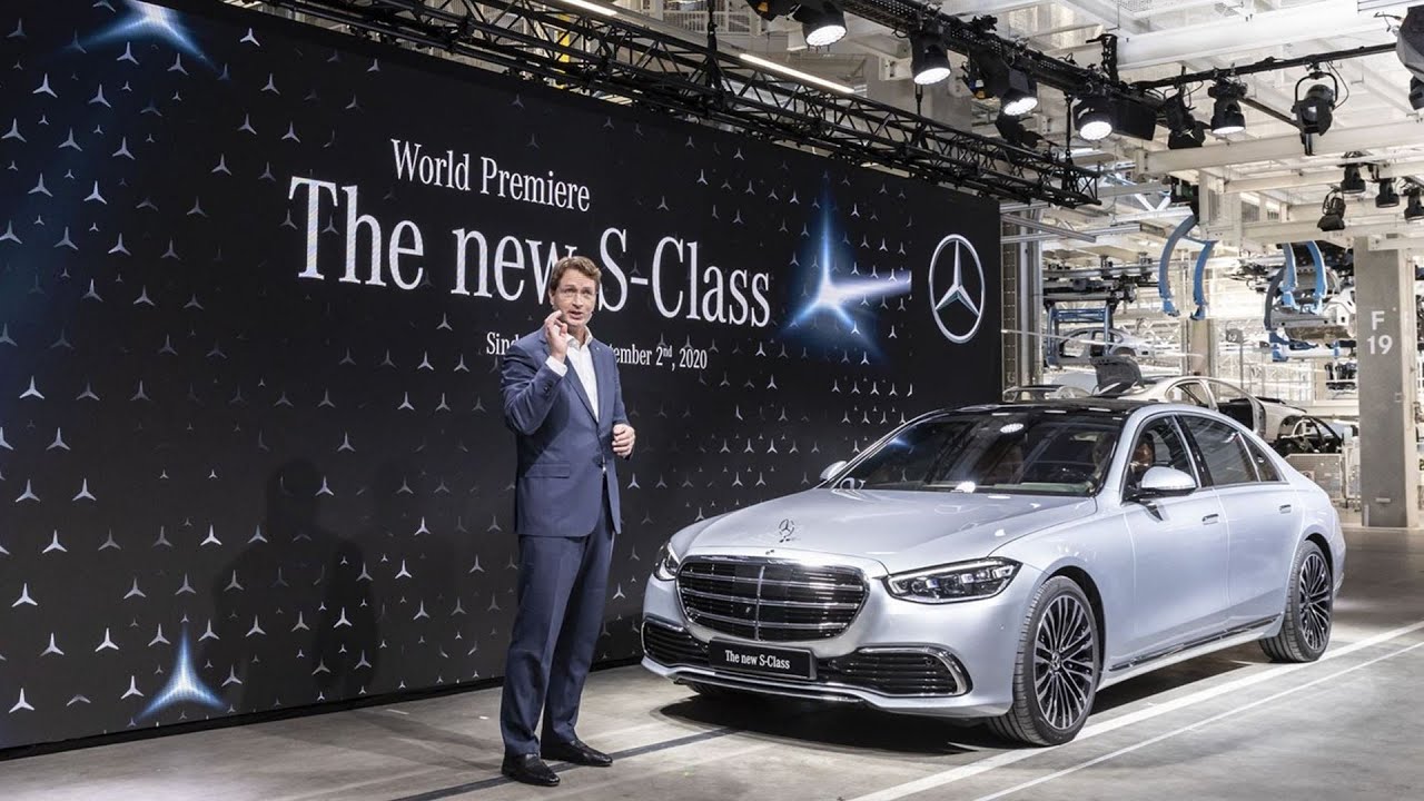 Daimler CEO Ola Källenius explains the new Mercedes S-Class W223 - YouTube